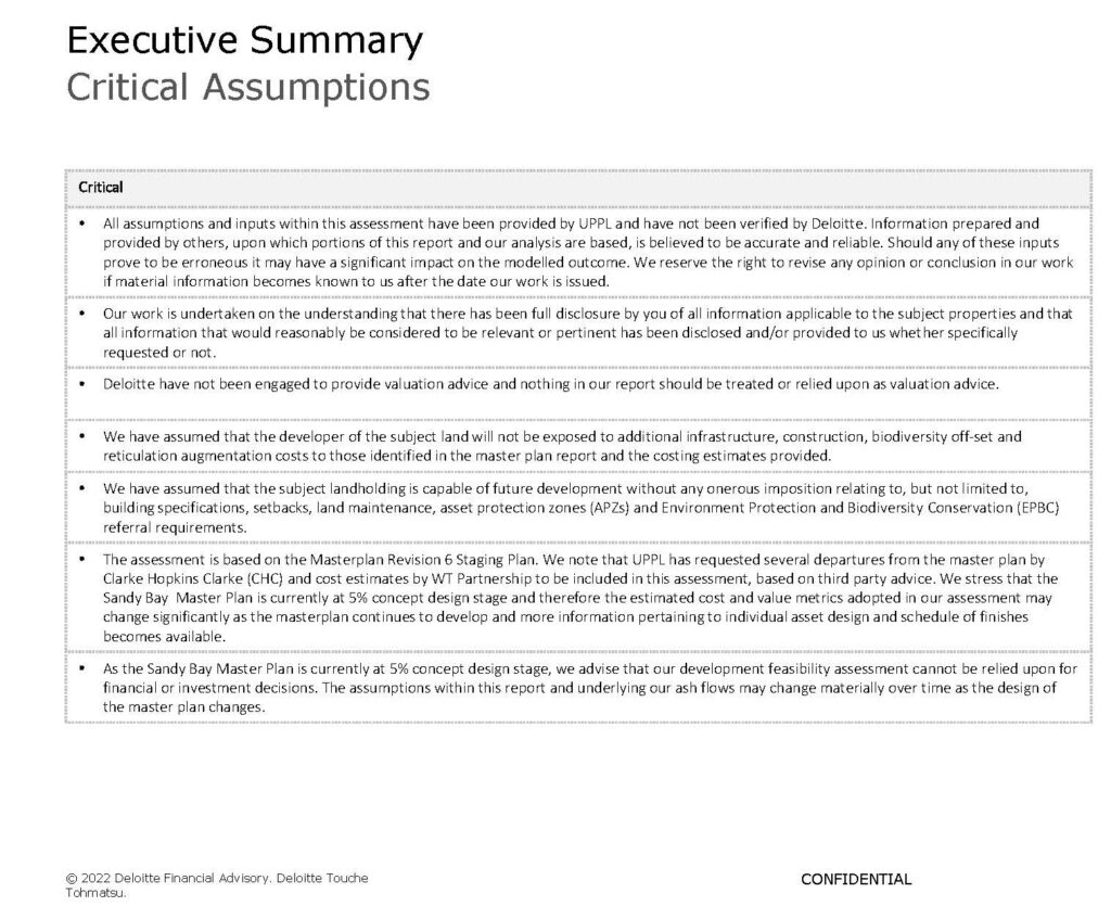 Deloitte reports should sound death knell for UTAS relocation - Part 1 ...